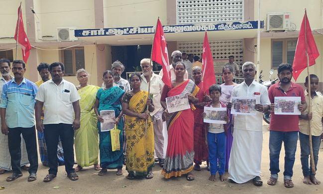Virudhachalam Sub-Collector's office besieged by public | விருத்தாசலம் ...