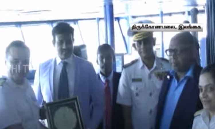 MV Empress Cruise Ship arrives in Sri Lanka | சென்னையில் இருந்து ...