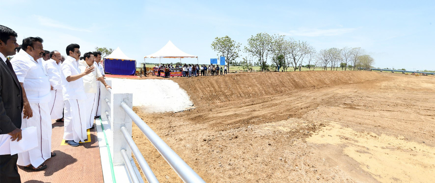 Drilling in the Cauvery Delta region In-person inspection by Chief ...