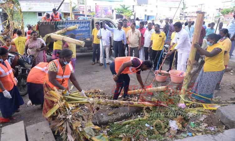 Overall cleanliness work through People's Movement for a Clean City ...