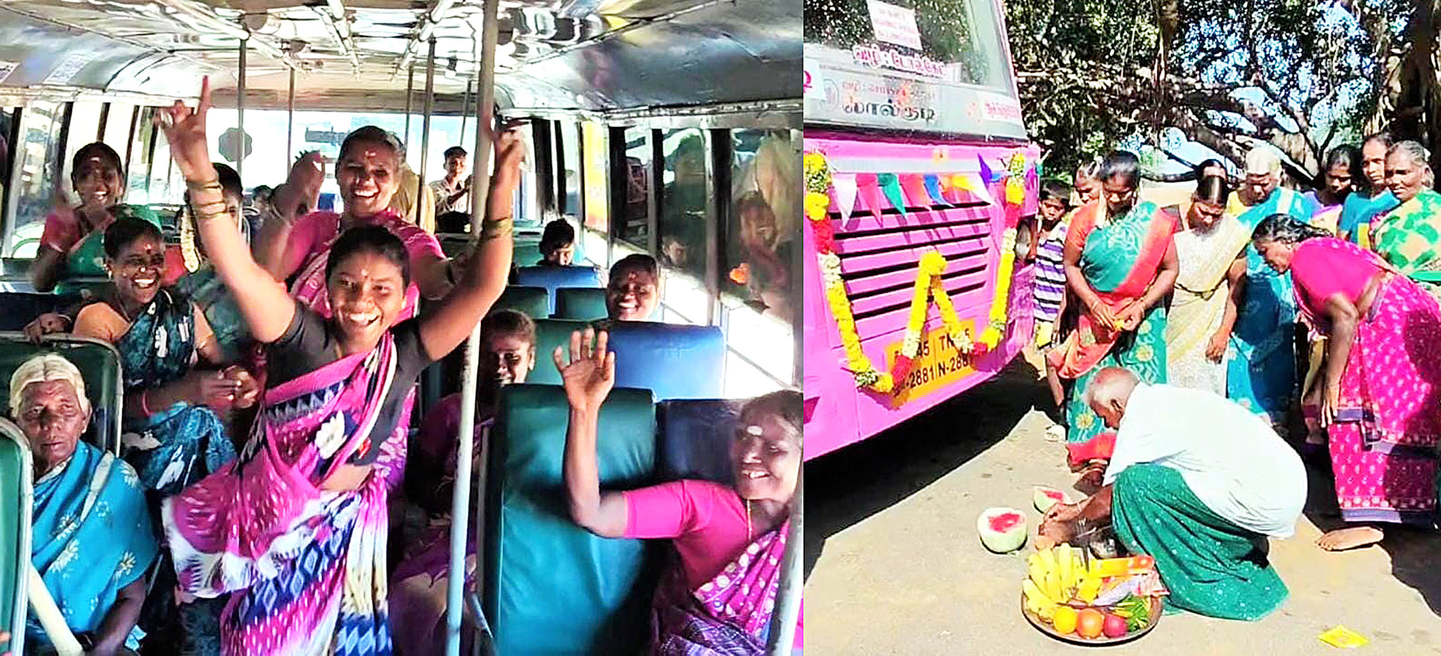 Additional bus operation from Lalgudi to Alangudi Mahajanam village ...