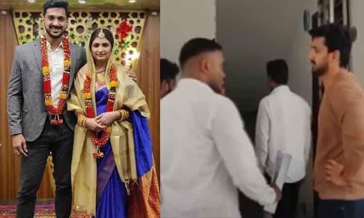 Actor Arnav goes to serial actress Divya's house with lawyers | சீரியல் ...