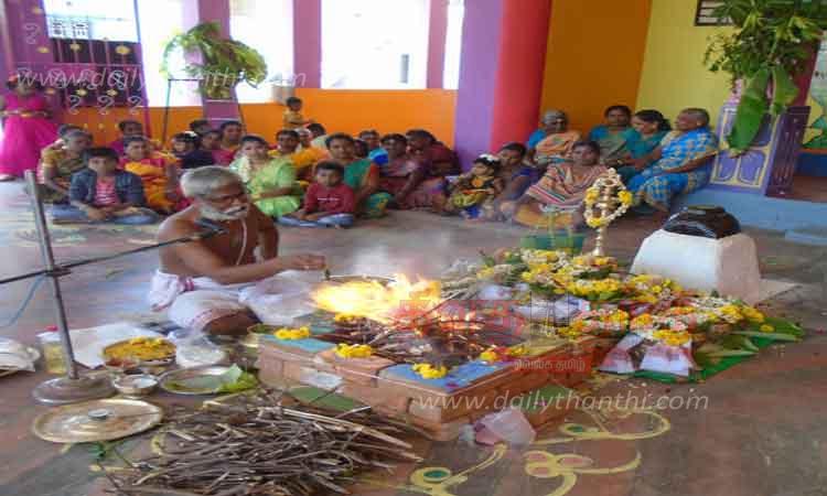 Temple Varusabhishek ceremony | கோவில் வருசாபிஷேக விழா
