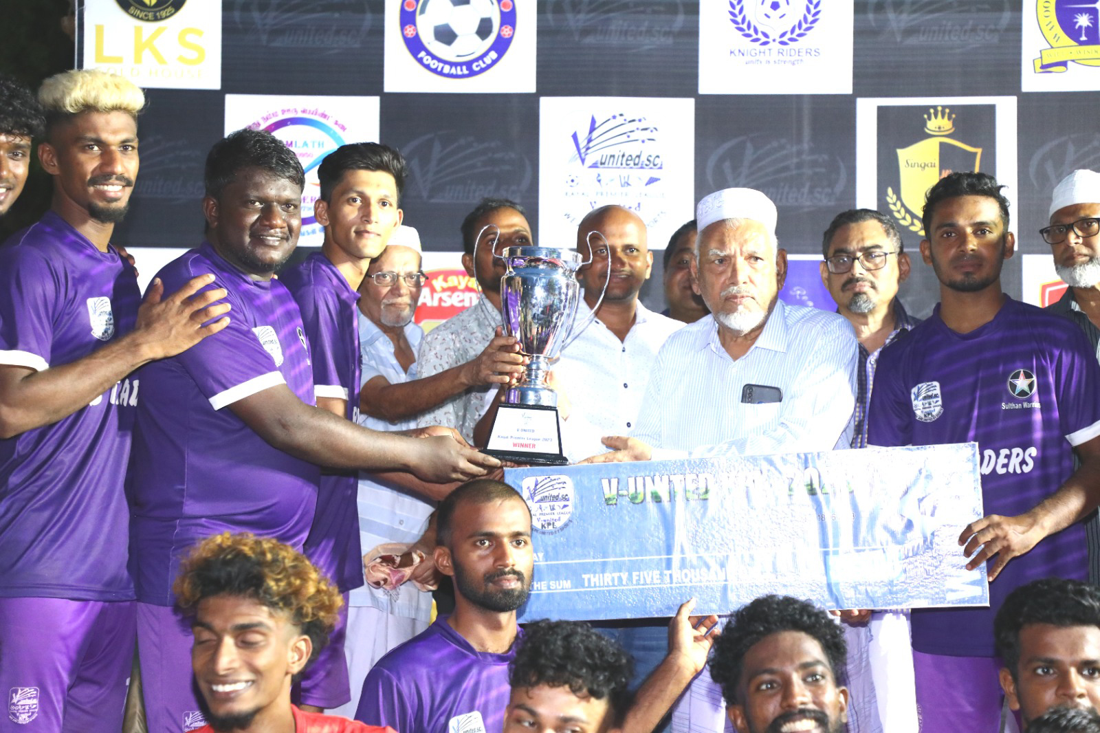 In Kayalpattinam Premier League Football Tournament Awards Ceremony ...