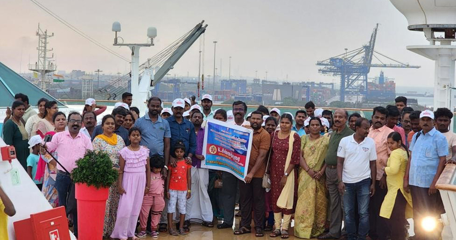 On behalf of Thoothukudi K. Chinnathurai Anco 100 customers cruise on ...