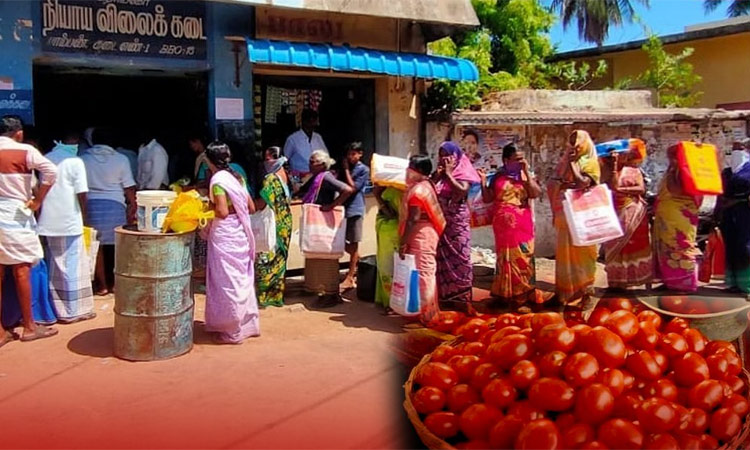 Sale of tomatoes in ration shops from tomorrow | நாளை முதல் ரேஷன் ...