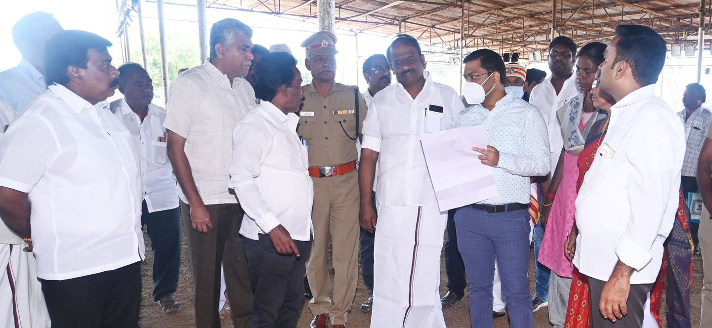 19th welfare program at Kallakurichi: Collector Shravankumar inspects ...
