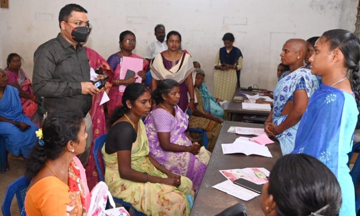 Artist Women Rights Scheme Application Registration Camp | கலைஞர் ...