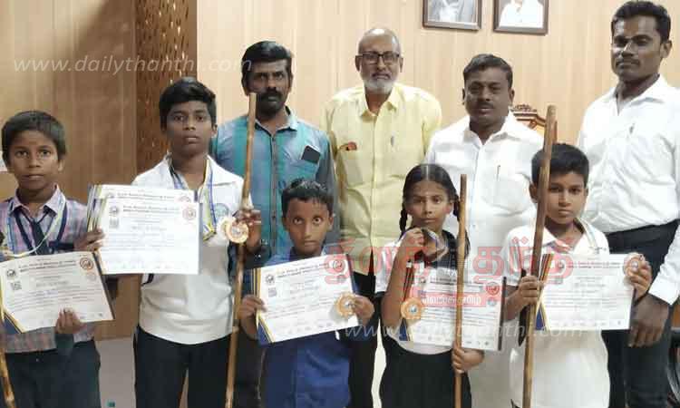 Congratulations to the students who won the competition | சிலம்ப ...