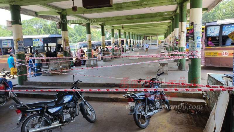 Partial closure of Pollachi Old Bus Station | பொள்ளாச்சி பழைய பஸ் ...