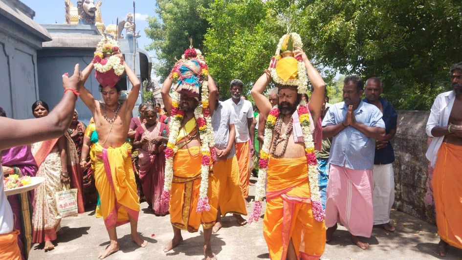 Maha Chandi Yagam at the temple of Goddess Dravupati | மணிப்பூரில் ...