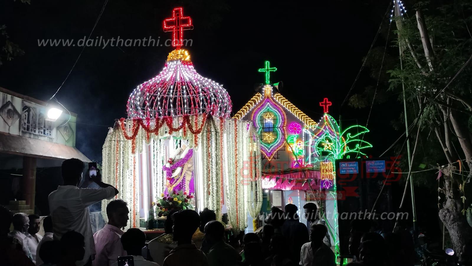 Holy Sandalwood Church Chariot Bhavani Festival | புனித சந்தன மாதா ...
