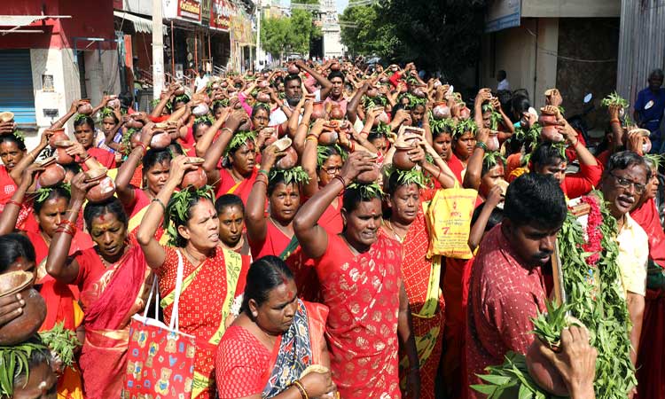 Thoothukudi Melur Shakti Peedham Kanjik Kalayam Procession ...