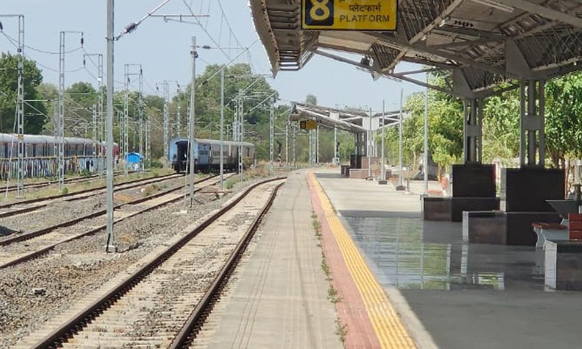 At Trichy Junction Railway Station Opening of the 8th platform ...
