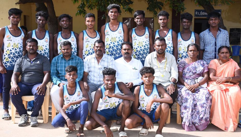 Students of Natham Government School were selected | நத்தம் அரசு பள்ளி ...