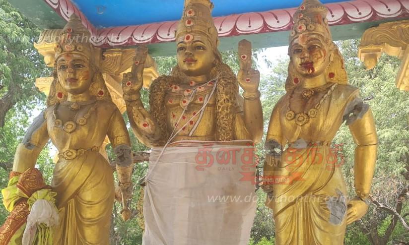 He is the one who vandalized Sami idols | சாமி சிலைகளை சேதப்படுத்தியவர் ...
