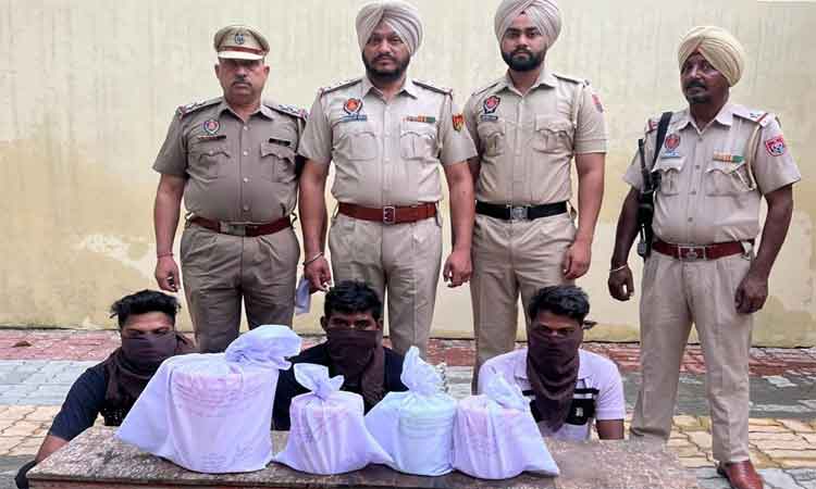 Drug Trafficking in Punjab; 3 Arrested - Reported to be linked to ...