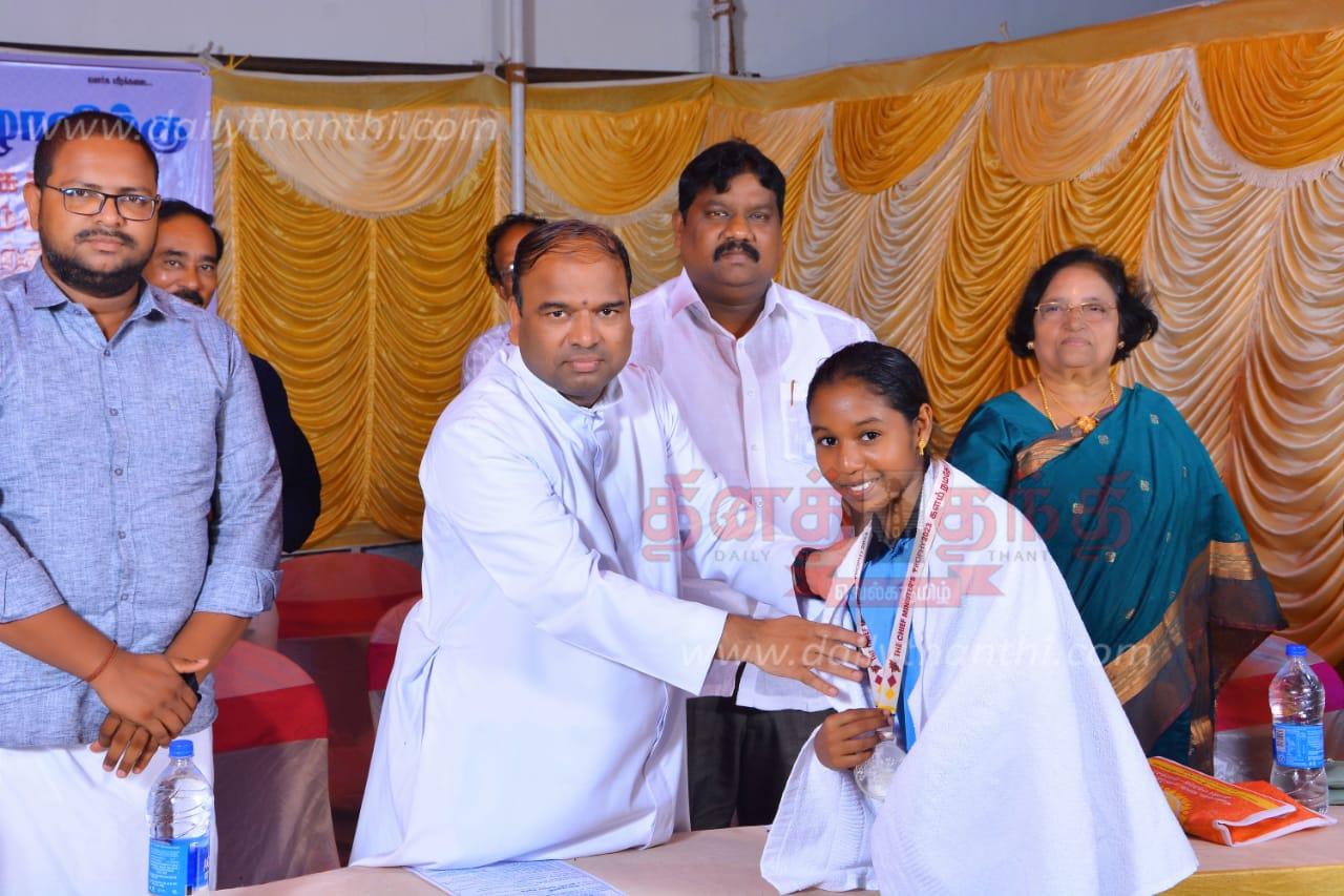 Kudos to the student who won the silver medal in the Silamba ...