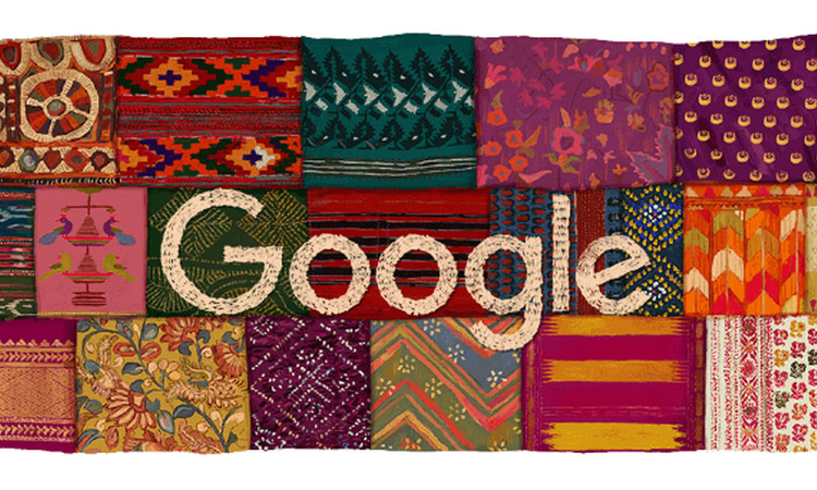 Independence Day 2023: Google Doodle Celebrates Rich Textile Tradition ...