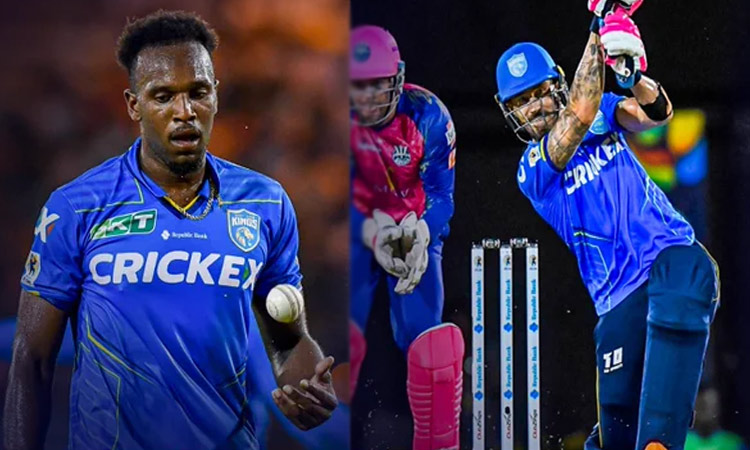 CPL 20 Over Cricket: St Lucia Kings register first win against Barbados Royals...! | சி.பி.எல் ...