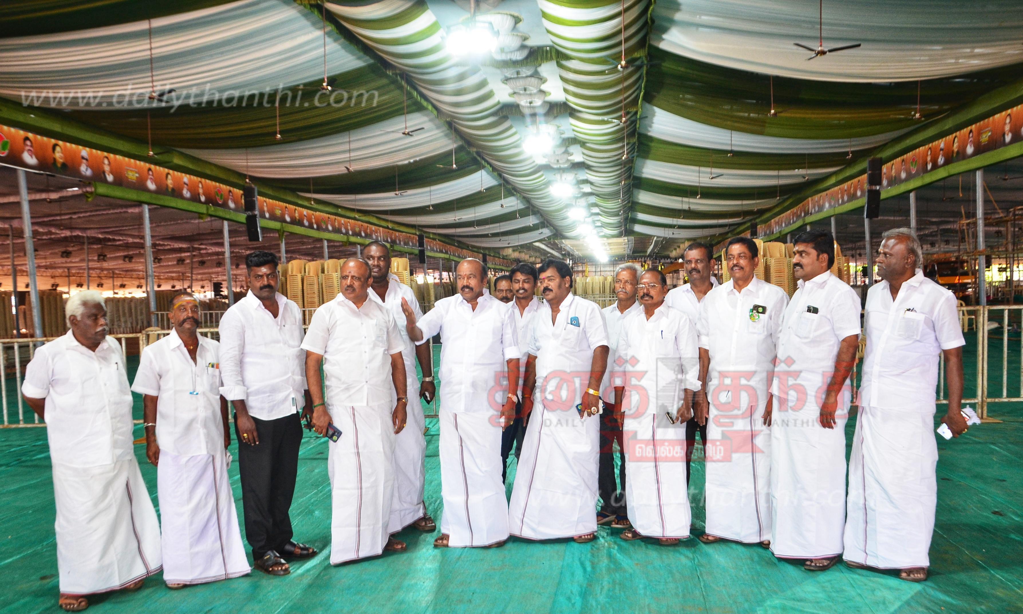 A.D.M.K. Conference, Victory Stairway to Fort- Rajan Chellappa MLA ...