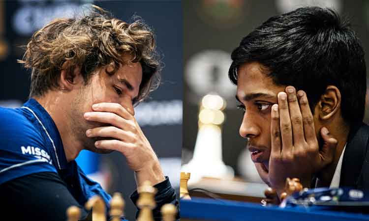 Chess World Cup Final: Carlsen - Pragnananda Draw First Round | செஸ் ...