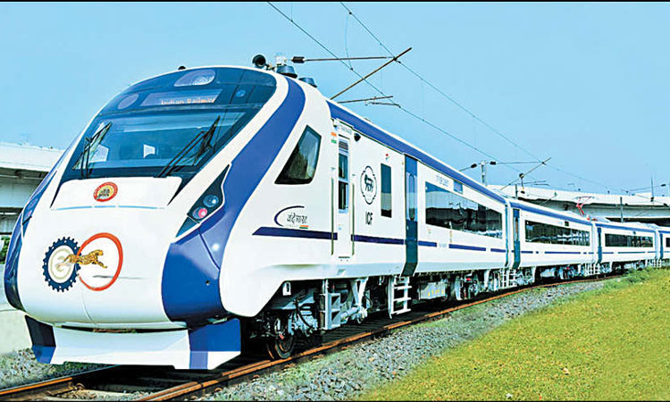 Awarded to Vande Bharat Rail Project as the best project in the country ...
