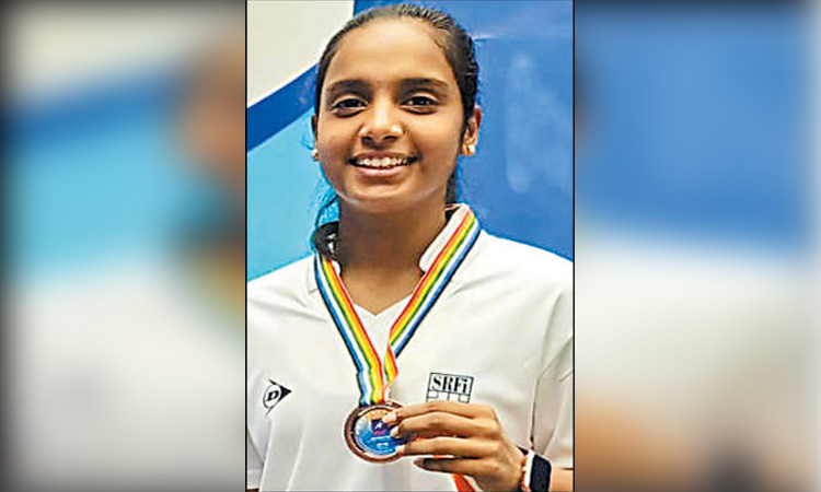 Asian Junior Squash: Tamil Nadu player Pooja Arthi won the bronze medal ...
