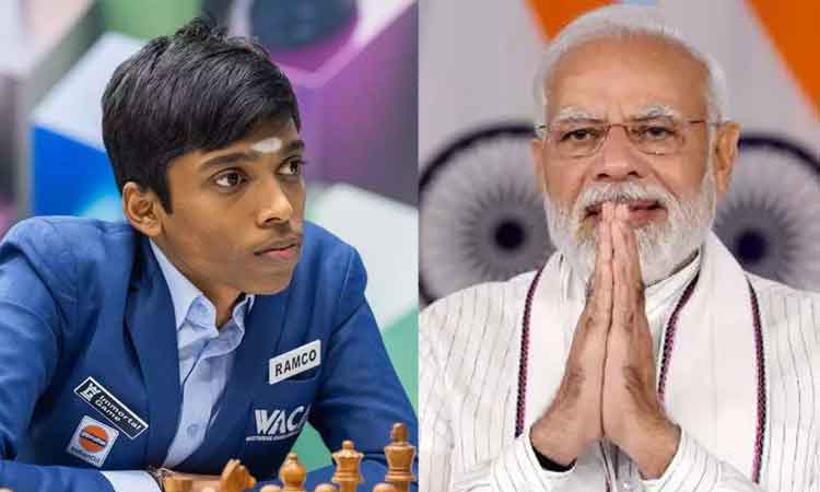 We are proud of Pragnananda for his outstanding performance: PM Modi ...