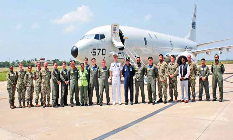 US-India maritime patrol and reconnaissance training at INS Rajali in ...