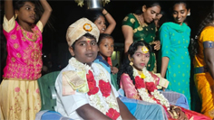 Villagers who married boys for rain | மழை வேண்டி சிறுவர்களுக்கு ...