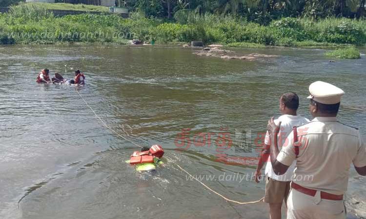 Disaster recovery exercise in Azhiyar | ஆழியாற்றில் பேரிடர் மீட்பு ஒத்திகை