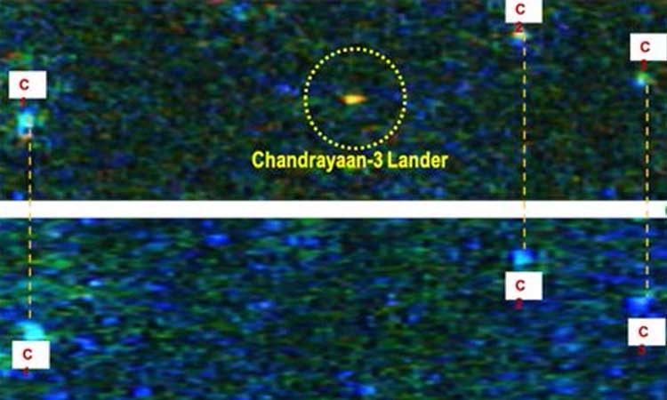 Photograph of Vikram Lander taken by Chandrayaan-2 Orbiter - ISRO ...