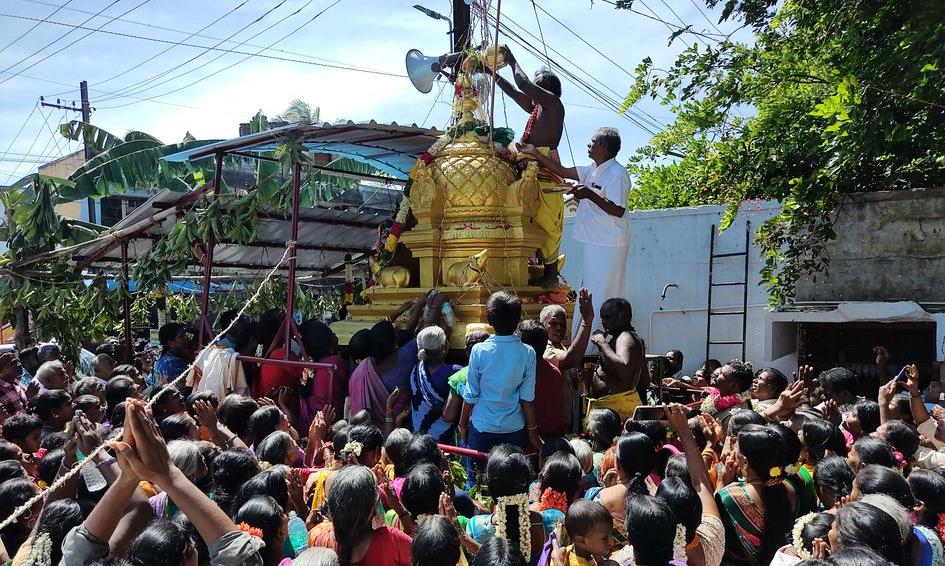 Kumbabhishekam at Selva Vinayagar temple in Vikravandi ...