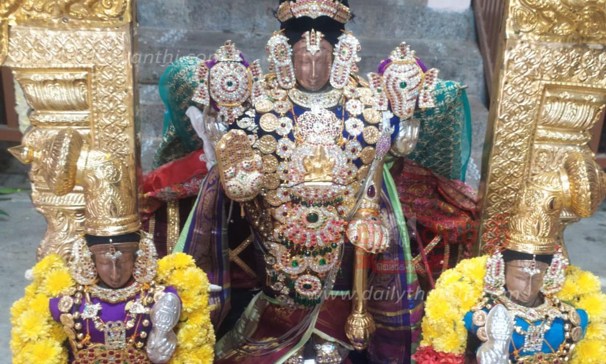 Yagasala Pujas begin at Narayana Perumal Temple | நாராயண பெருமாள் ...