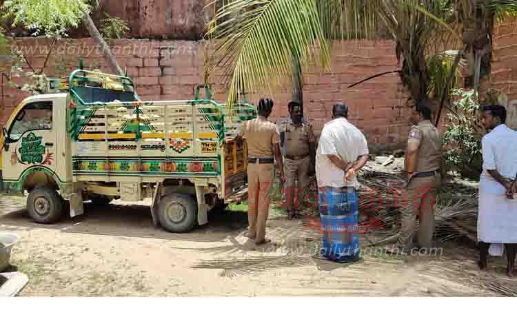 Vaidyanathaswamy was in the temple complex plucking coconuts from trees ...