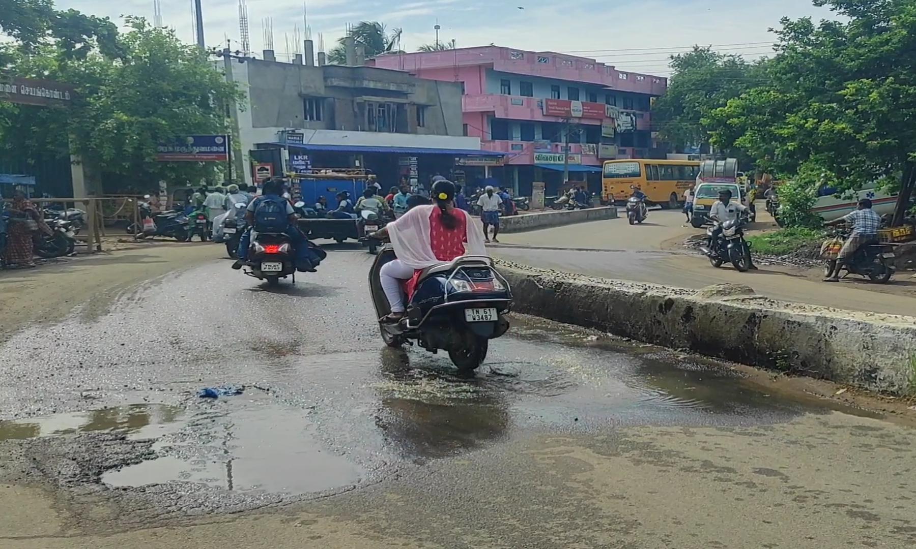 Frequent breaks in drinking water pipes; Tarsal becomes bumpy and ...