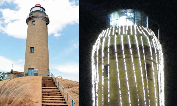 Indian Lighthouse Day: Mamallapuram Lighthouse lit up in electric ...