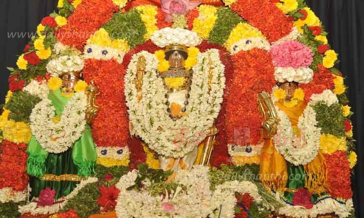 Saturday in Puratasi month: Special worship at Fort Perumal temple ...