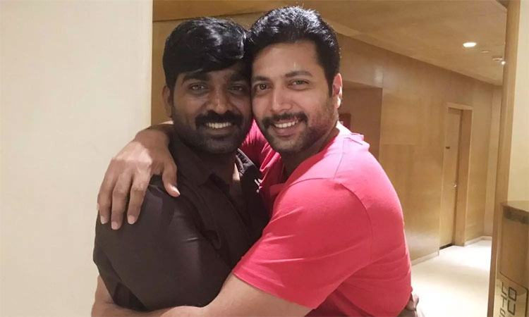 Jayam Ravi asked Vijay Sethupathi for the call sheet on stage ...