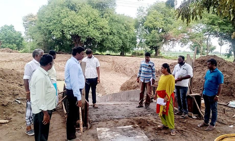 Officer inspects development project works in Thiagadurugam area | தியாகதுருகம் பகுதியில் ...