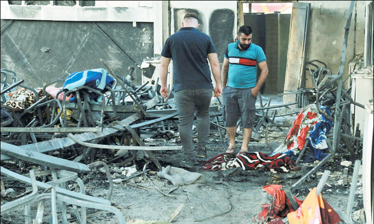 Tragedy in Iraq: A terrible fire broke out at a wedding ceremony: 120 ...