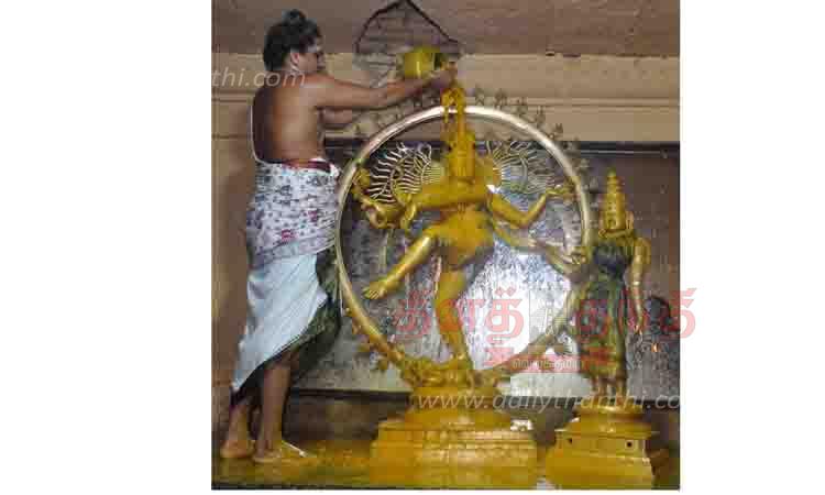 Special worship to Ananda Nataraja in Valikandapuram Valeeswarar Temple ...