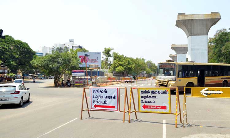 Traffic diversion on Coimbatore-Avinasi road has come into effect ...