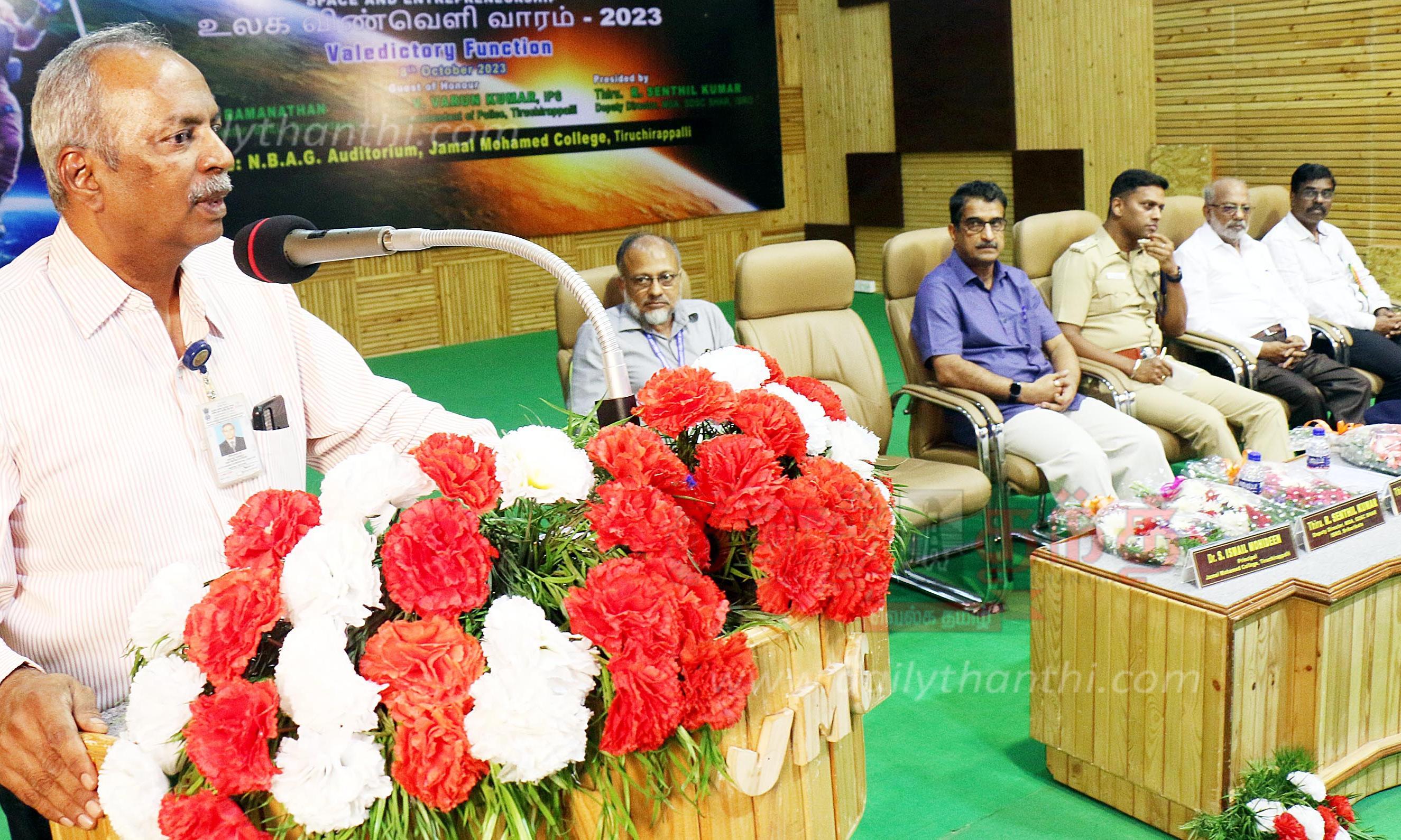 NASA-ISRO joint satellite launched; Deputy Director Senthilkumar ...