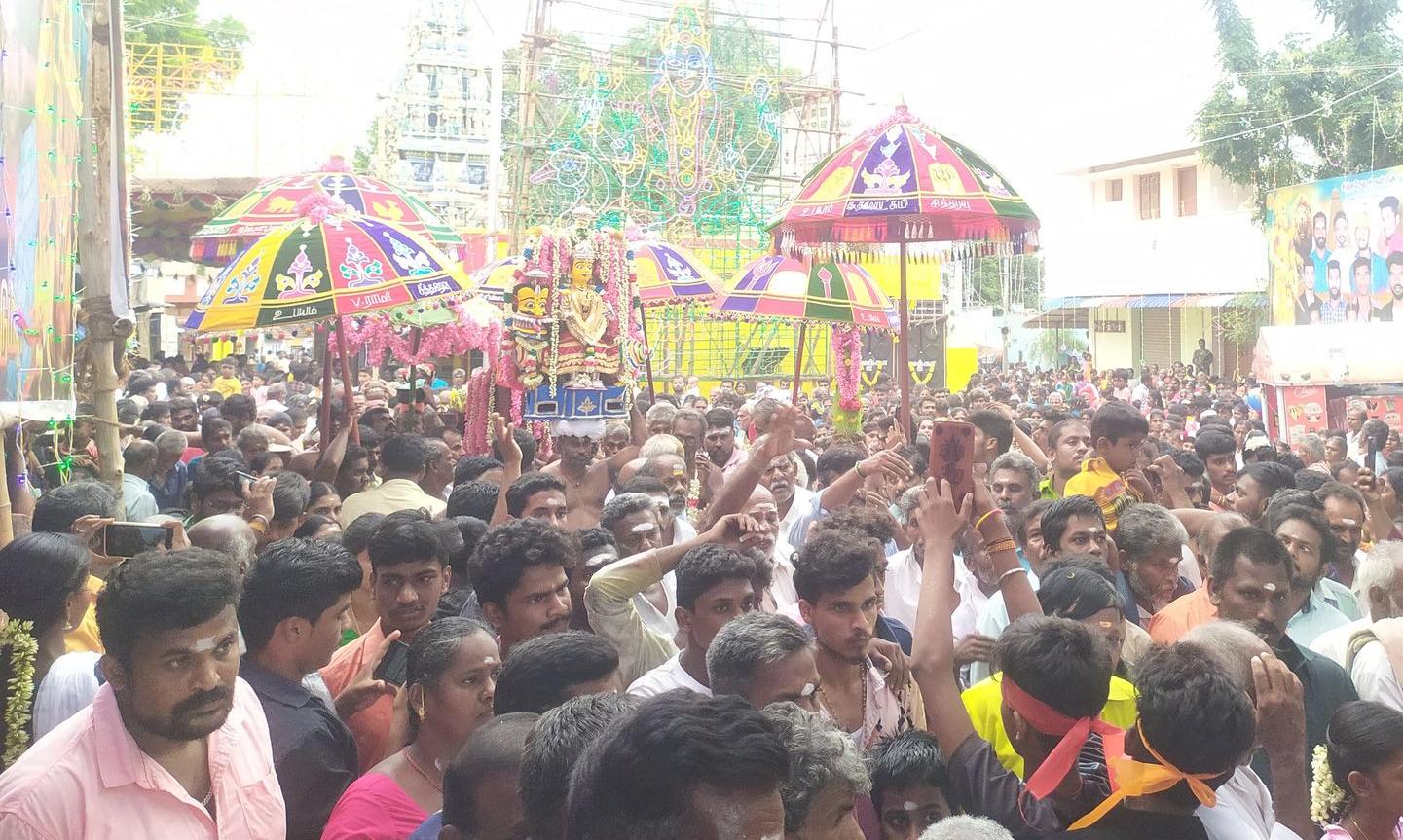 Muthalamman temple festival in 7 towns | 7 ஊர்களில் முத்தாலம்மன் கோவில் ...