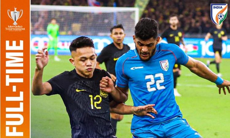 Merdeka Football Series; The Indian team lost in the semi-final ...