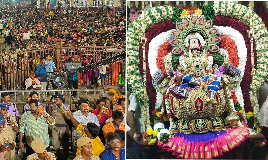 Mahalaya Amavasai Festival at Melmalayanur Angalamman Temple ...