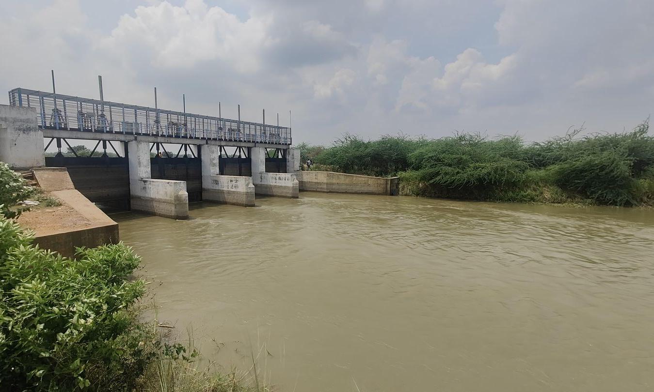 1000 cu ft water release to Veeranam Lake from Keelanani via Vadapur ...