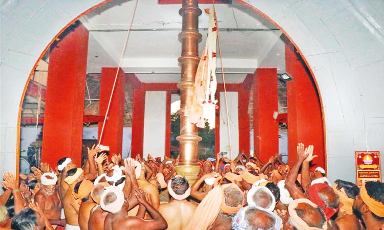 Swamithoppu Ayya Vaikundar Pathi festival started with flag hoisting ...